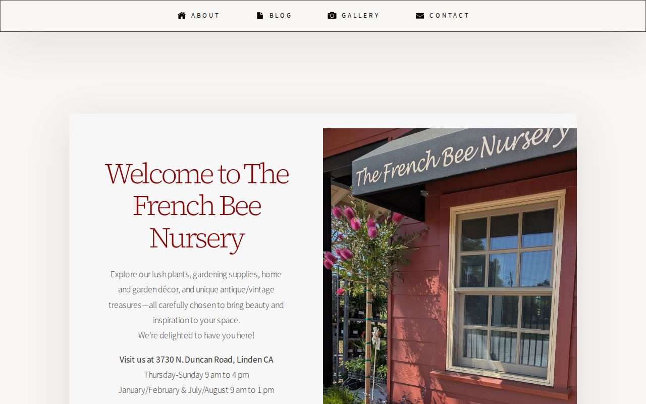 The French Bee Nursery